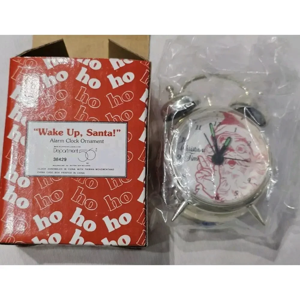 Department 56 | Holiday | New Department 56 Wake Up Santa Alarm Clock ...
